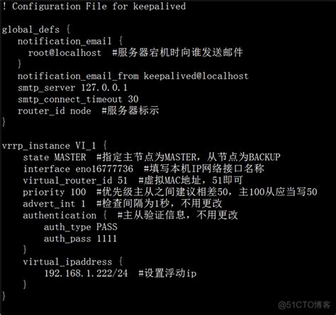 Keepalived有windows版本 Keepalive安装配置mob64ca13fc220d的技术博客51cto博客