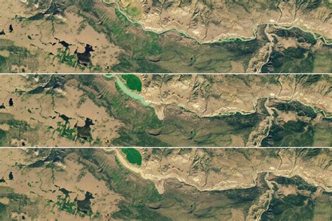 Chilcotin Rivers Landslide Lake Begins Draining