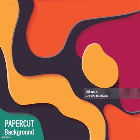 종이 3d 효과 조각 예술 벡터 일러스트와 배경을 잘라 0명에 대한 스톡 벡터 아트 및 기타 이미지 0명 3차원 형태 개념 Istock