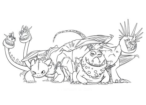 Как нарисовать дракона из мультфильма как приручить дракона