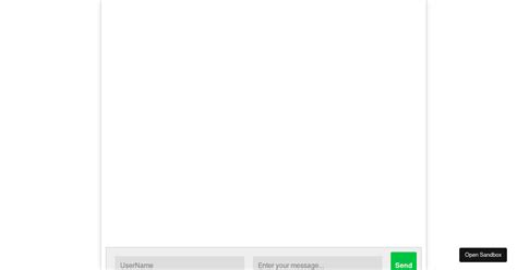 React Chatbox Ui Codesandbox