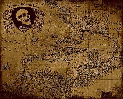Old Treasure Map Old Pirate Map HD Wallpaper Pxfuel