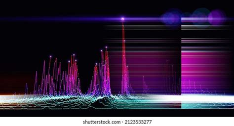 abstract technology background noisy algorithm color stock illustration