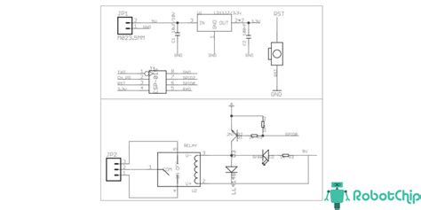 Обзор модуля реле для Esp8266 01s Robotchip