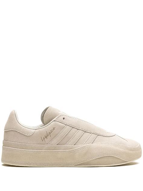 Y 3 X Adidas Gazelle Suede Sneakers White Farfetch Au