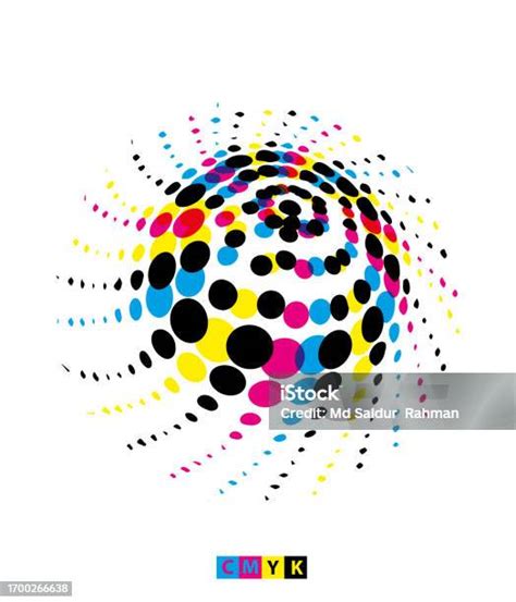 Cmyk 도트 효과 및 검정색 그라디언트 심볼 로고타입 하프톤 벡터 텍스처 라운드 서클 그리드 추상 청록색 스폿 라운드 디자인