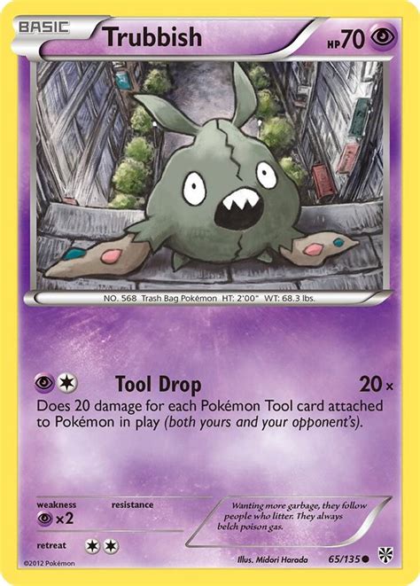 Trubbish 65 Plasma Storm Pokemon
