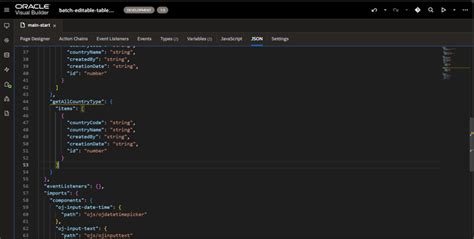 How To Create An Editable Table Using Buffer Data Provider In Vbcs
