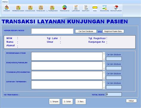 Software Rekam Medis Dokter Praktek Program Aplikasi Rekam Medis Dokter Praktek Indoaplikasi Com