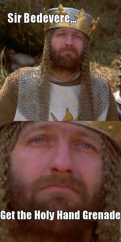 Run Away Monty Python Meme