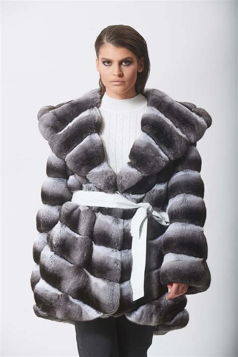 Chinchilla Fur Coats And Jackets Shopifur