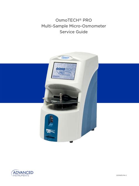 Osmotech Pro Pdf Electrical Connector Calibration