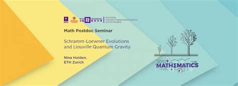 Schramm Loewner Evolutions And Liouville Quantum Gravity Research Nyu Shanghai