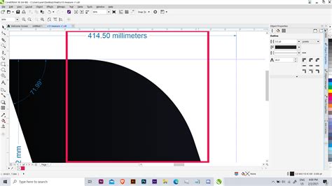 How Can I Measure Round Corners In Coreldraw R Coreldraw