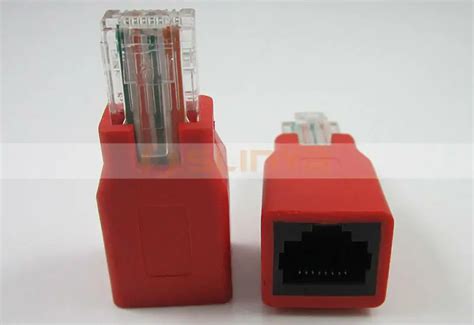 Network Male To Female Rj45 Adapter Extension Connector Straight Thru Connection Buy Female