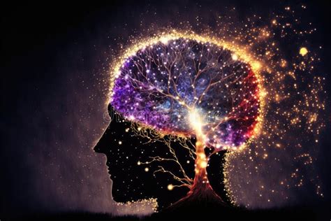 Cosmic Brain Unveiling Mind Mysteries With Generative Ai Stock Illustration Illustration Of