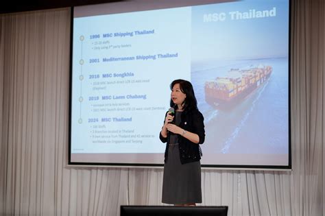 Msc Thailand เปิดสำนักงานใหม่ในสงขลา พร้อมเดินหน้าสนับสนุนผู้นำเข้า ส่งออกภาคใต้ Logistics Manager