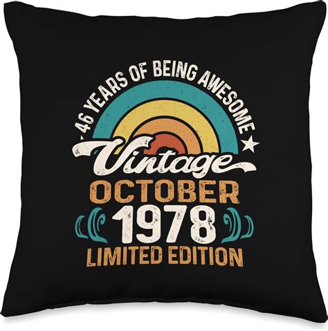 Gtee Vintage 46th Birthday Version 2024 Retro Sunset 46