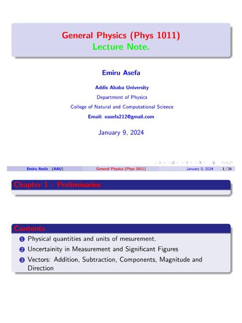 Gen Phys 1011 Slide Pdf