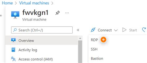 how to use rdp to connect to windows azure v2 cloud