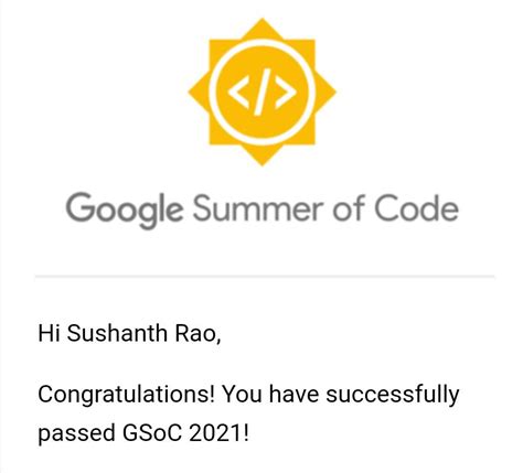 Sushanth Rao On Linkedin Opensource Gsoc Ruby