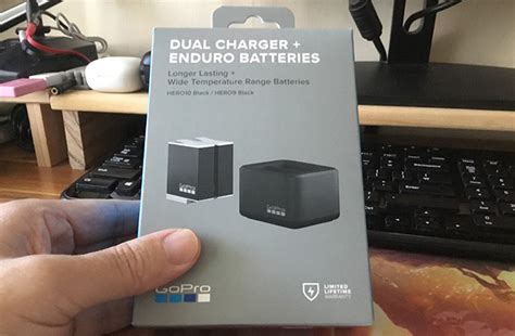 P H Stories 고프로 9 10용 정품 듀얼 충전기 Enduro 엔듀로 배터리