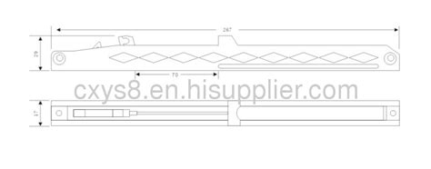 Multipurpose Sliding Door Closing Buffer Device Ydp 0566 Manufacturer