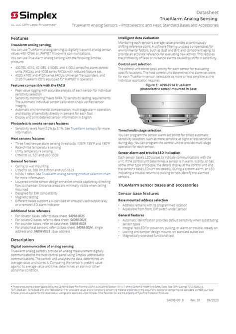 Photoelectric Smoke Detector Simplex At ₹ 1859piece In New Delhi Id