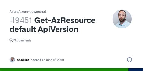 Get Azresource Default Apiversion · Issue 9451 · Azureazure