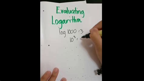 Evaluating Logarithms Youtube