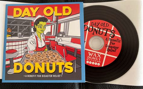 Day Old Donuts Various Artists Wax Donut Records