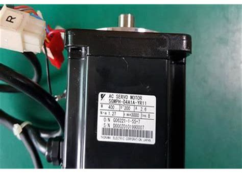Sgmph 041a Yr11 Ac Servo Motor Drive Yaskawa 400w 200v Digital Servo Motor