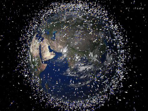 Rise In Space Junk Orbiting The Earth Could Provoke Armed Conflict