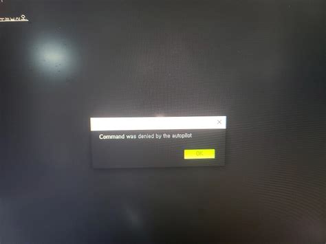 Command Was Denied By The Autopilot Motor Test Error In Mission Planner Arducopter