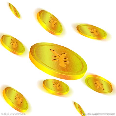 高清散落的金币黄色矢量素材黄金设计图psd分层素材psd分层素材设计图库昵图网