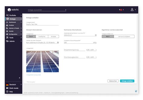 Self Onboarding Solytic