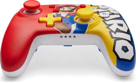 Køb Powera Nano Enhanced Wireless Controller Mario Victory Nintendo