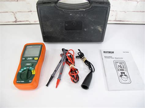 Extech 380260 Autoranging Digital Insulation Tester Megohmmeter W Leads