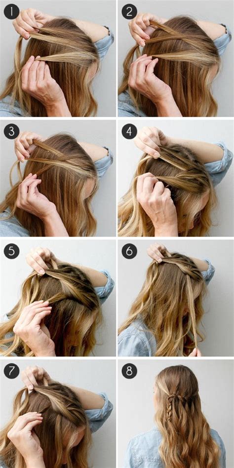 Зачіски до школи на середнє волосся для дівчаток на кожен день за 5 хвилин покрокові фото