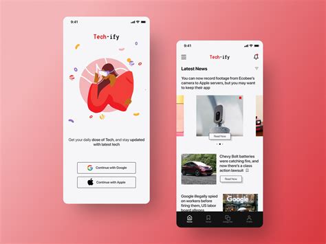 Techify Tech News App On Behance