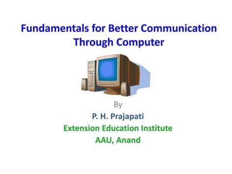 Computer Fundamental And Introduction Computers Ppt