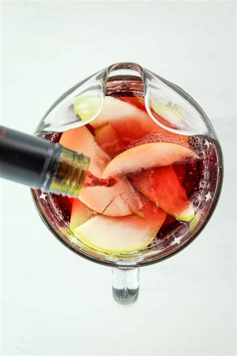 Red Wine Apple Cider Sangria From The Fitchen