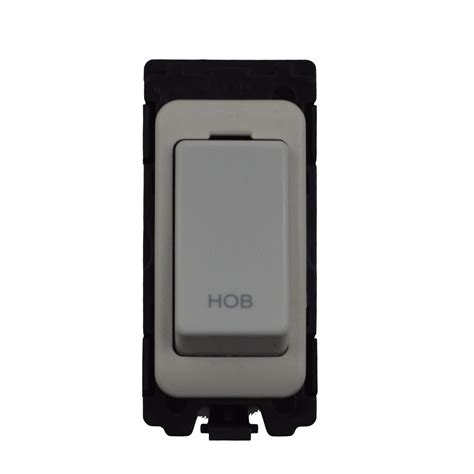 Studio Hob Switch White Hobwhite United Electrical Products