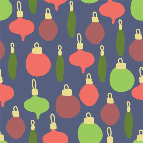 Christmas Decor Pattern 11854533 Vector Art At Vecteezy