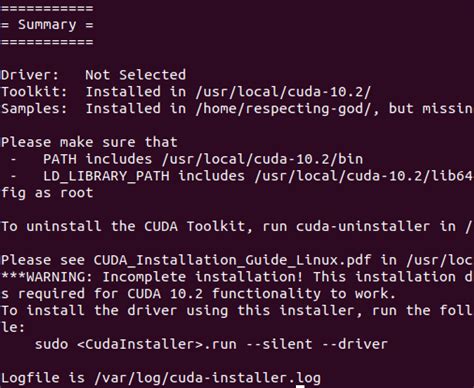 深度学习环境配置ubuntu18及以上nvcc Fatal Failed To Preprocess Host Compiler Pr Csdn博客