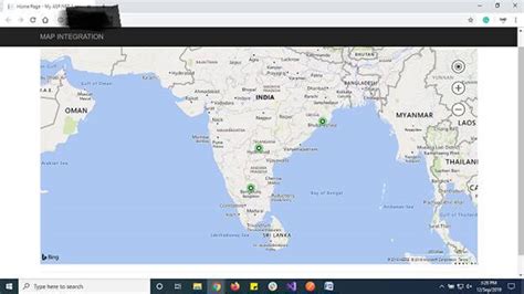 Bing Map Integration With Aspnet Mvc