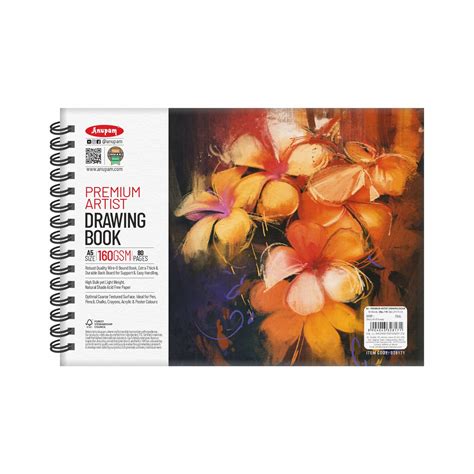 Anupam Artist Drawing Book Cartridge Paper 140gsm 160gsm