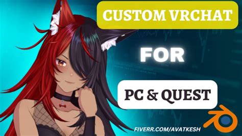Build Texture And Edit Vrc Avatar Vrchat Avatar Nsfw For Pc And Quest By Avatdikesh Fiverr