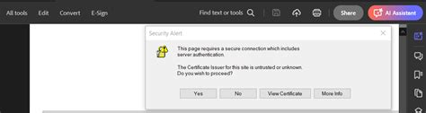 Certificate Issuer Untrusted Or Unknown Security Adobe Product Community 14880974