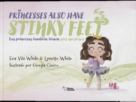 Cartoon Girl Smelly Feet